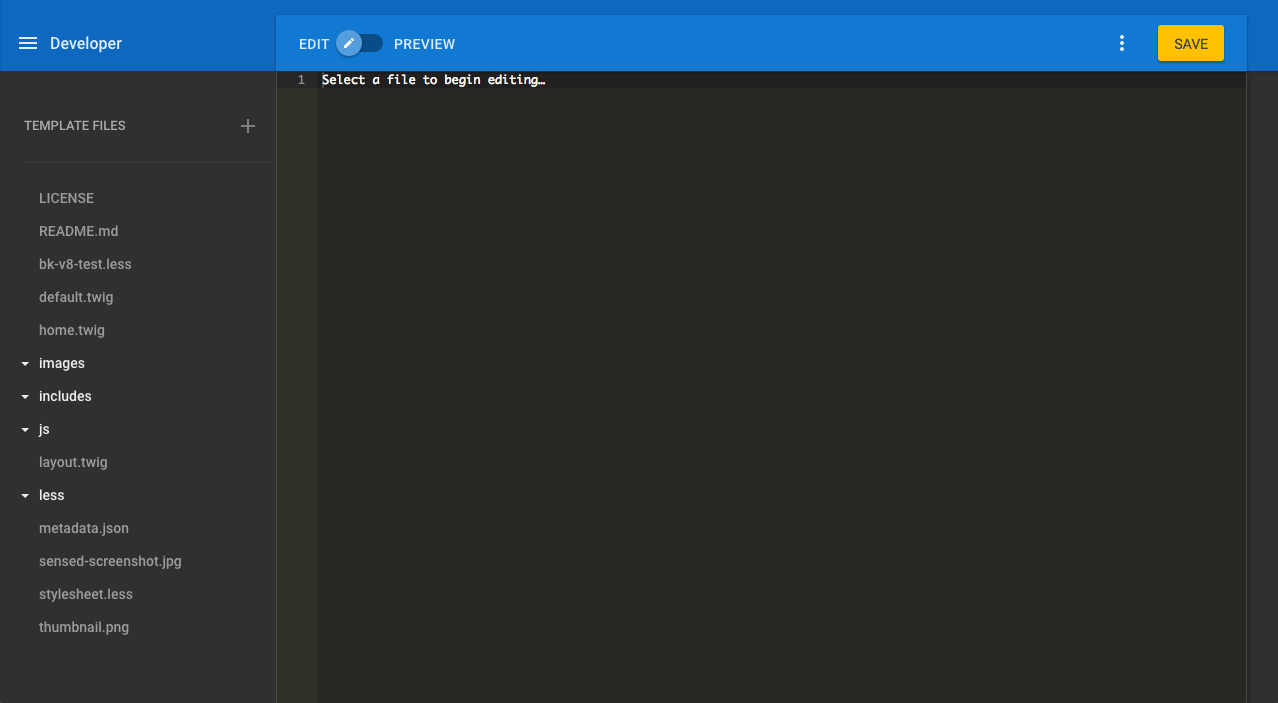 1.17 Template editor – BaseKit Support